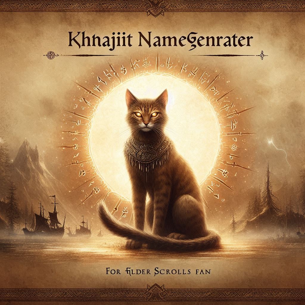 Khajiit Name Generator for Skyrim & ESO | Lore-Friendly Names